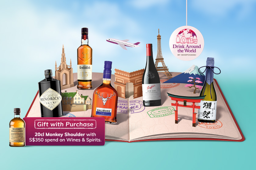 Alcohol Wine & Spirits Promotion & Discount | iShopChangi | iShopChangi